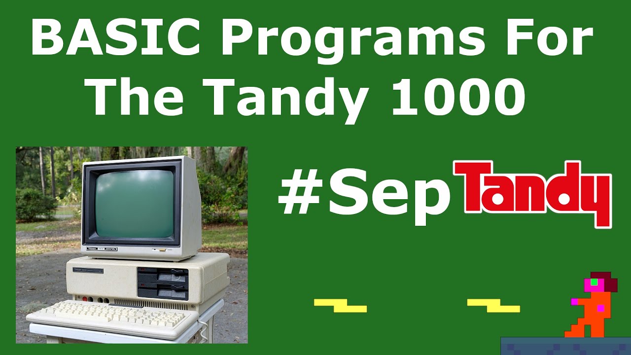 #Septandy: GWBasic programs for the Tandy 1000