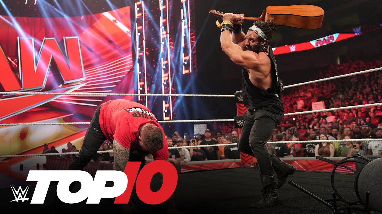 Top 10 Raw moments: WWE Top 10, June 20, 2022