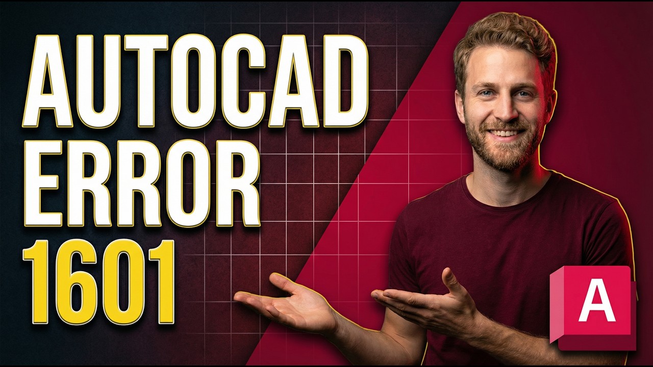 Autocad Error 1601 (2026 Easy Guide)
