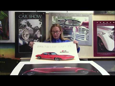 Vintage Automobile Posters and Prints #1