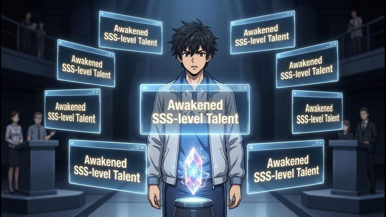 He awakened 9 SSS-level talents and now rules the universe!#anime #manga