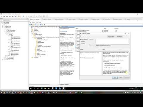 0015 - GPO (Group Poliy Object) - Account Lockout & Device Timeout Policies (Screensaver)