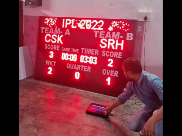 Led Scoreboard - Cricket Led Scoreboard Manufacturer from Surat
