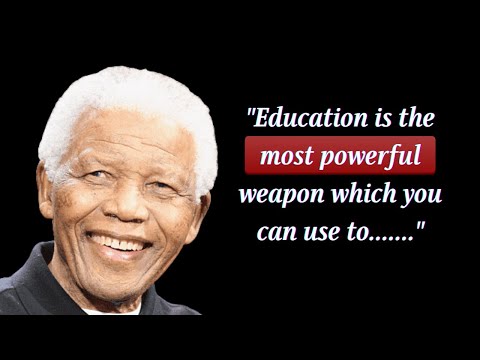 Nelson Mandela quotes about success and education | success & education