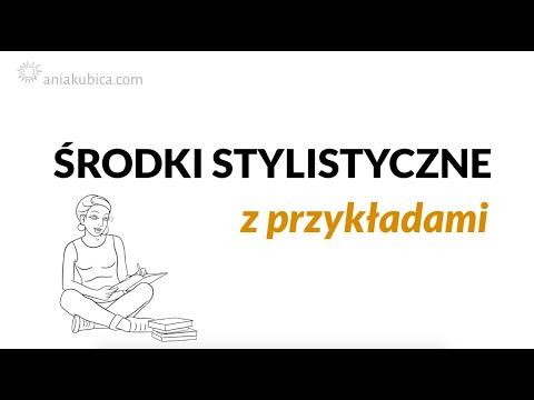 Środki stylistyczne – Język polski