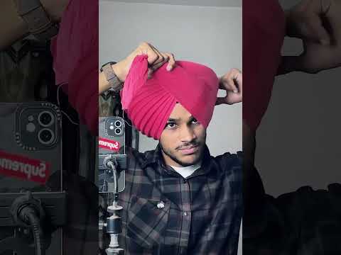 Amritsar shahi pagg | Kalgi larh | #shorts