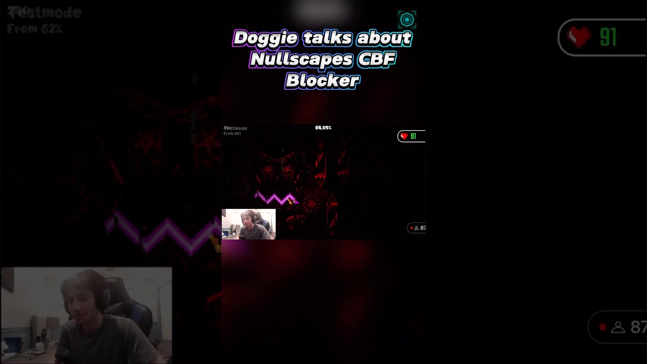 Doggies take on CBF blocker in Nullscapes #trending #gd #geometrydash #viralvideo #gameplay #wtf