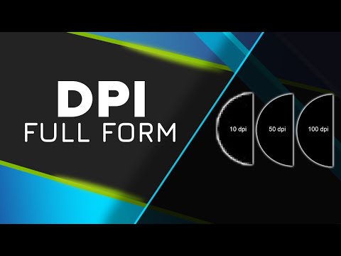 DPI Full Form in Computer | Full Form of DPI in Computer - DPI Full Form - Dots per Inch