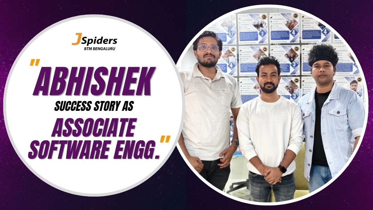 From Mechanical to Software! | Abhishek Singh Placed as Associate Software Engineer | JSpiders BTM