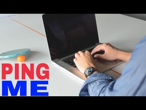 Meaning"Ping Me"