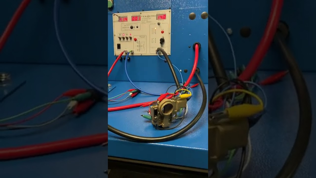 ALTERNATOR TEST BENCH: ALTERNATOR TEST AND INTERNAL COMPONENT: BUILT IN REGULATOR + RECTIFIER TEST