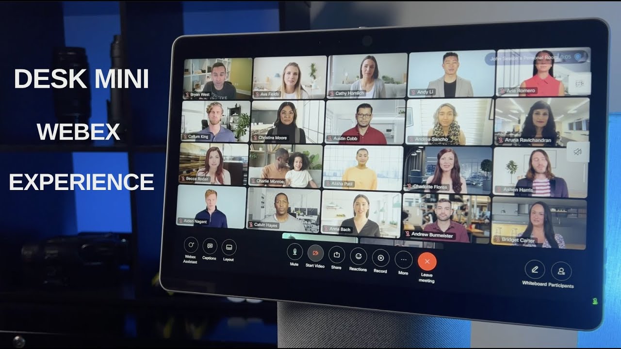 Desk Mini Webex Experience