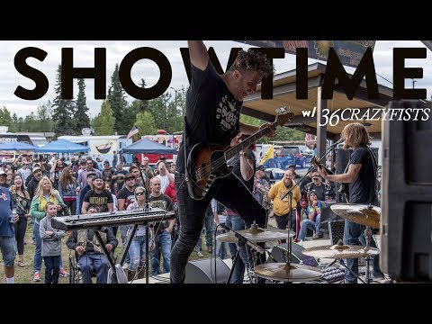 Showtime with 36 Crazyfists in Soldotna, Alaska