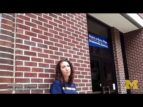 Why did you choose International Studies major?