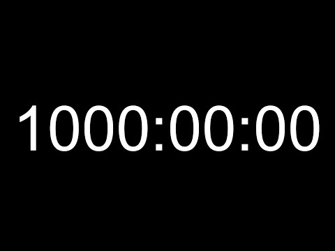 1000 Minute Timer (1000 Hour at Speed 60x)