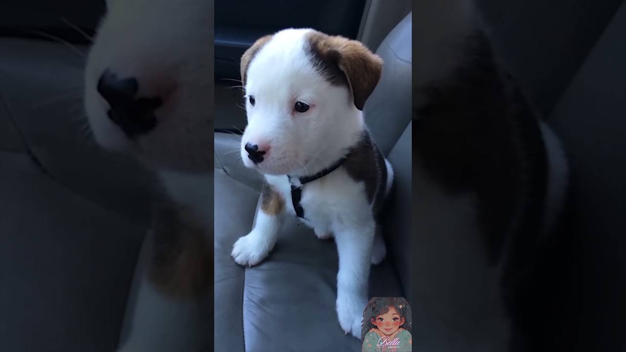 🐶 Adorable Puppy Gets First Time Hiccups! 😂 #PuppyProblems #funny #viralvideo #funnydogfails #cute
