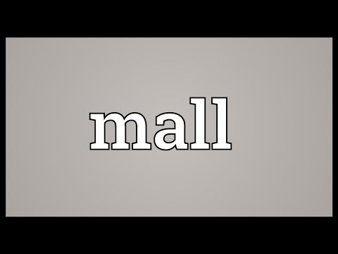 Mall Meaning