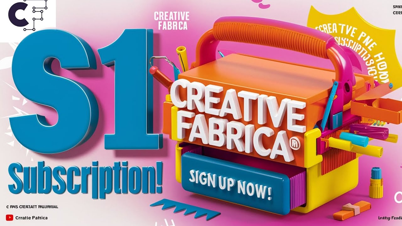 Creative Fabrica - Premium Crafting Fonts, Graphics & More Only $1