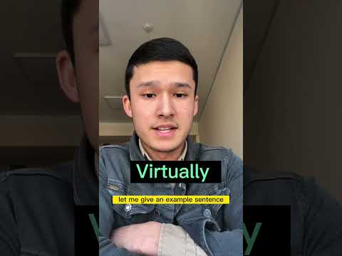 Mew advanced word “virtually” #ielts #language #ieltsvocabulary