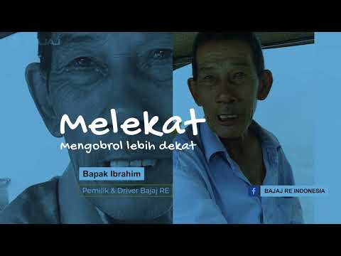 Mengobrol lebih dekat bersama Bapak Ibrahim, Pemilik dan Driver Bajaj RE Cash Pertama di Makassar