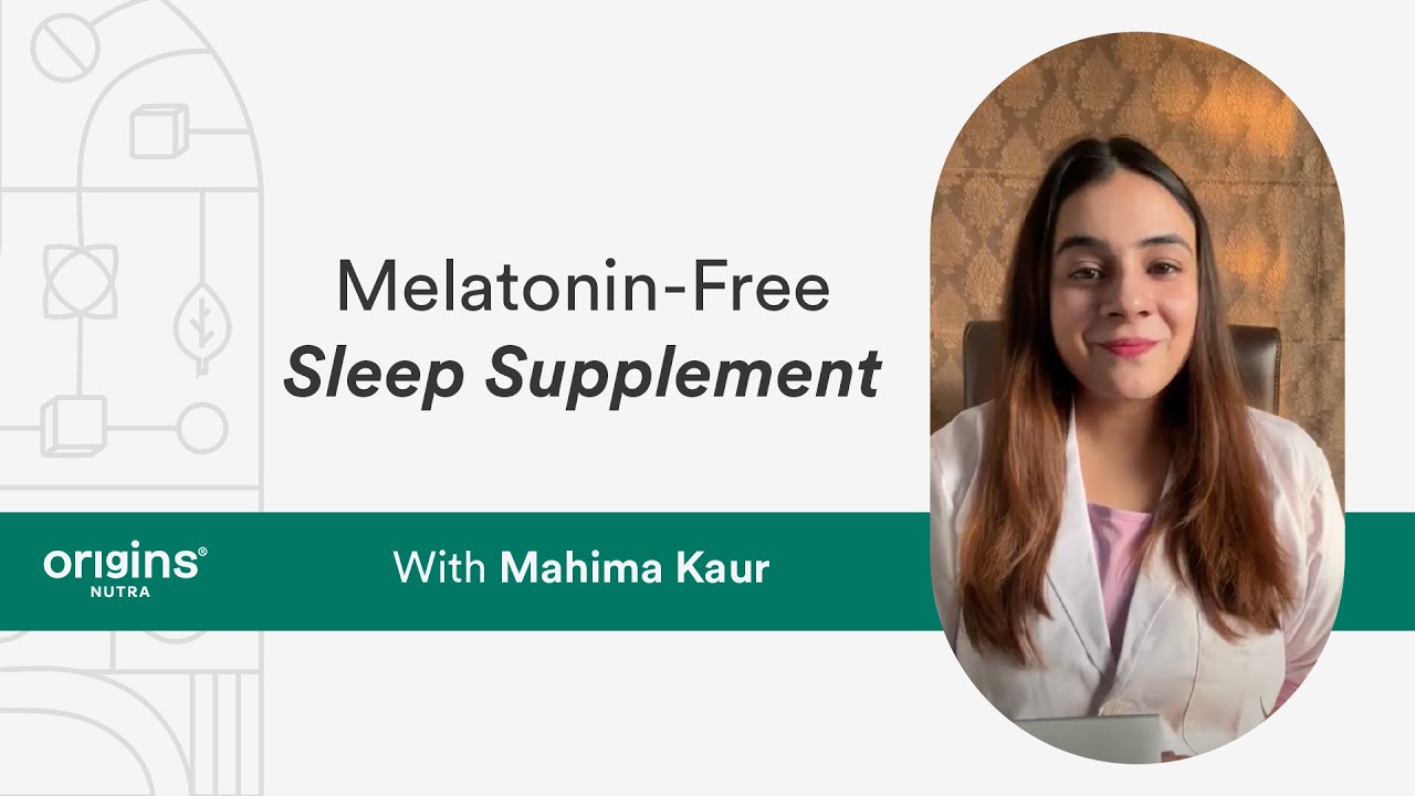 A Safe And Natural Alternative to Melatonin | Origins Nutra's Stress-Sleep Aid