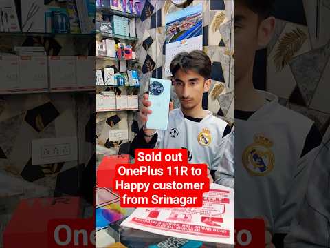 OnePlus 11R sold out to happy customer from Sgr. #oneplus #sold #trending #reels #videos #viral