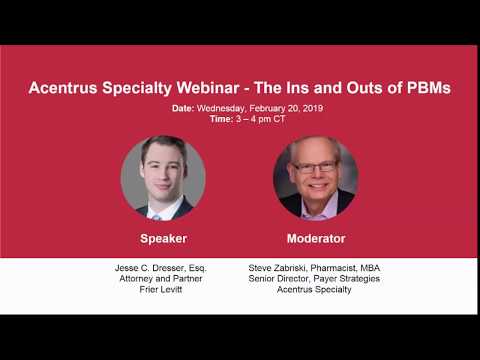 The Ins and Outs of PBMs