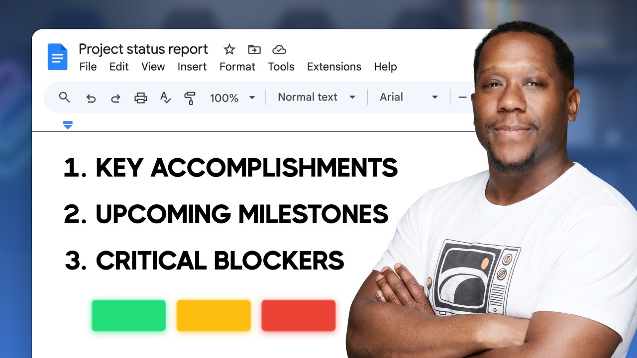 FIX Your Project Status Reports with This Template