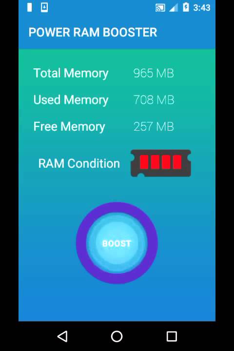 Ram Booster Android Application - Source Code Free