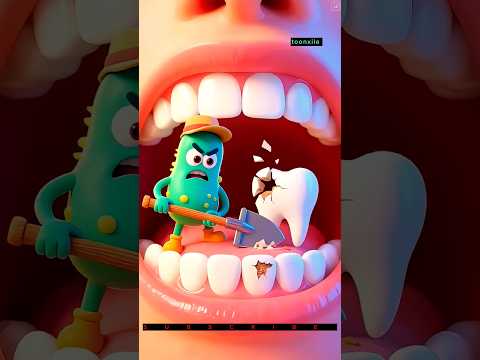 Cavity - 🦷 👿 #cartoon #3danimation