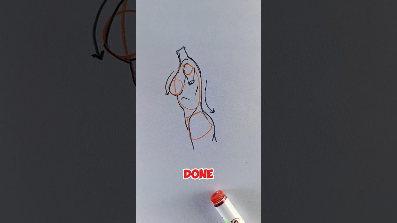 The Ultimate Side Profile Anatomy Guide for Artists #art #foryou #shorts #tutorial #drawingtutorial