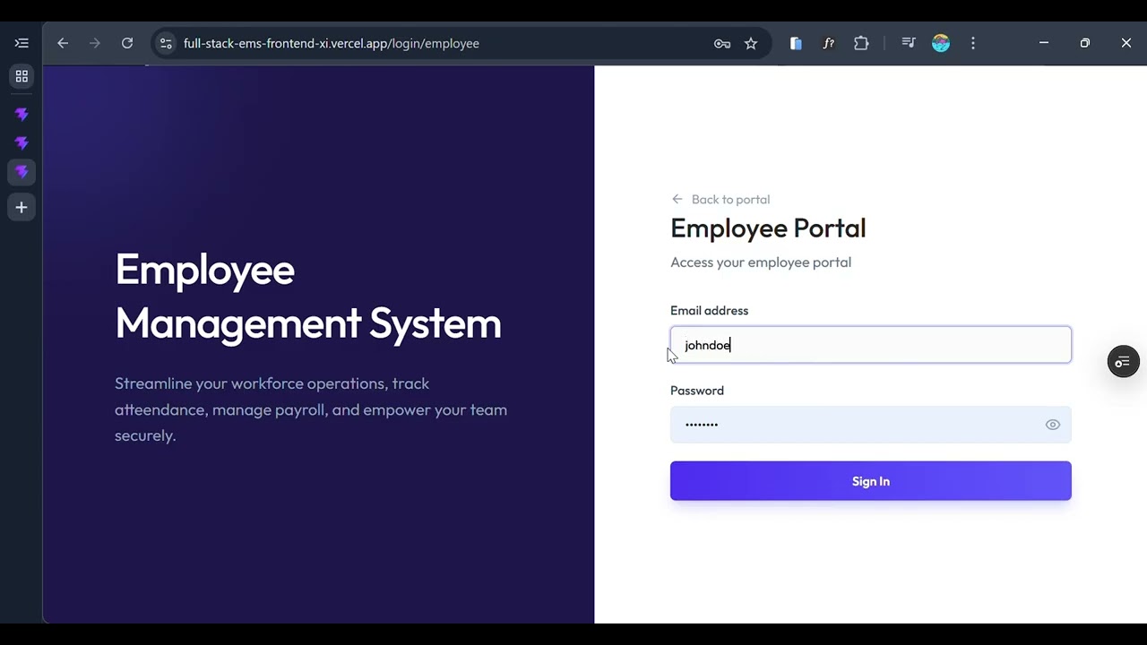 How i Builts & Deploy Full Stack Employee Management System in React js | MERN Stack Project 2026