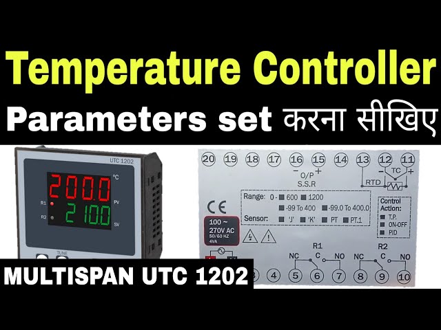 Selec Temperature Controller Multispan Temperature Controllers
