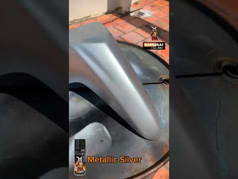 #samuraipaint Metallic Silver #diy