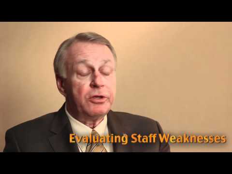 Evaluating Staff Weaknesses