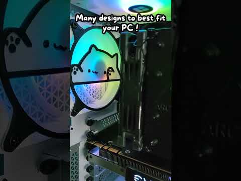 Custom PC Fan Grills | Customize your Gaming Setup ! #shorts