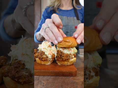 Barbecued Pulled Pork Sliders