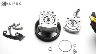 Power Steering Pump Repair Kit For Volvo 4.4L V8 XC90 S80 2005-2011 ...