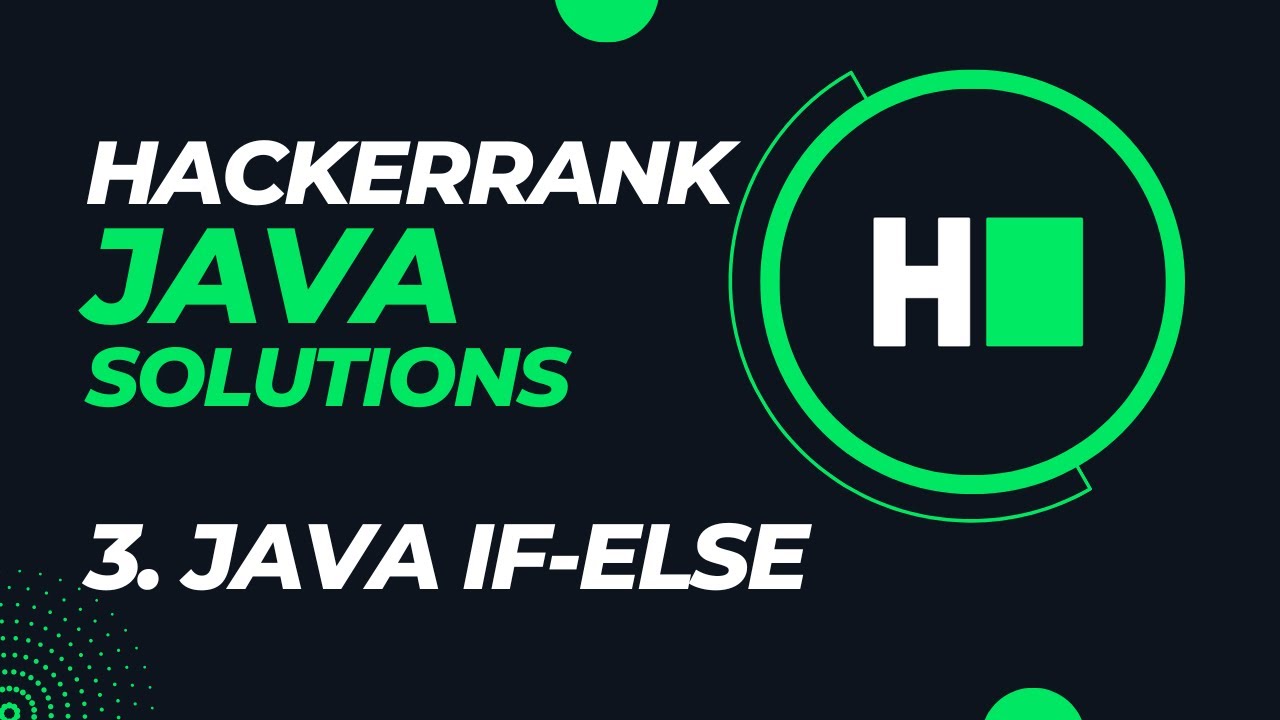 Hackerrank: Java Solutions - Day 3 ||  Java If-else