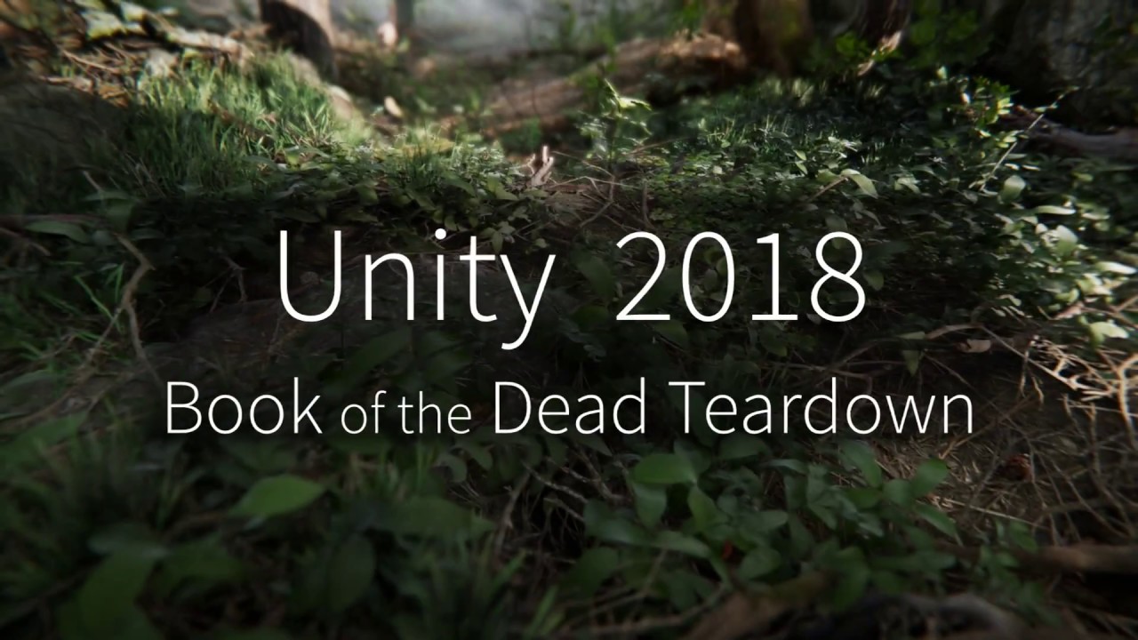 Unity Book of the Dead - Environment Teardown