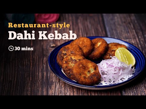 Dahi Kebab | Yogurt Kebab | North Indian Starter | Kebab Recipes | Starter Recipes | Cookd