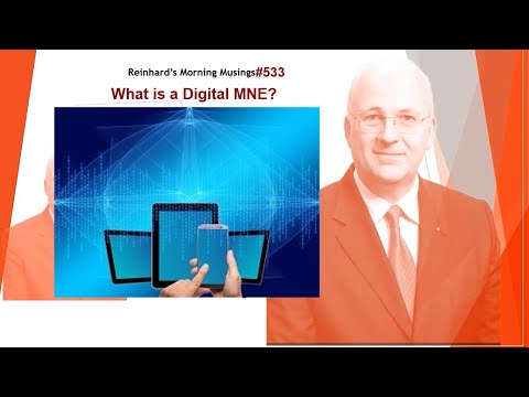 What is a Digital MNE?