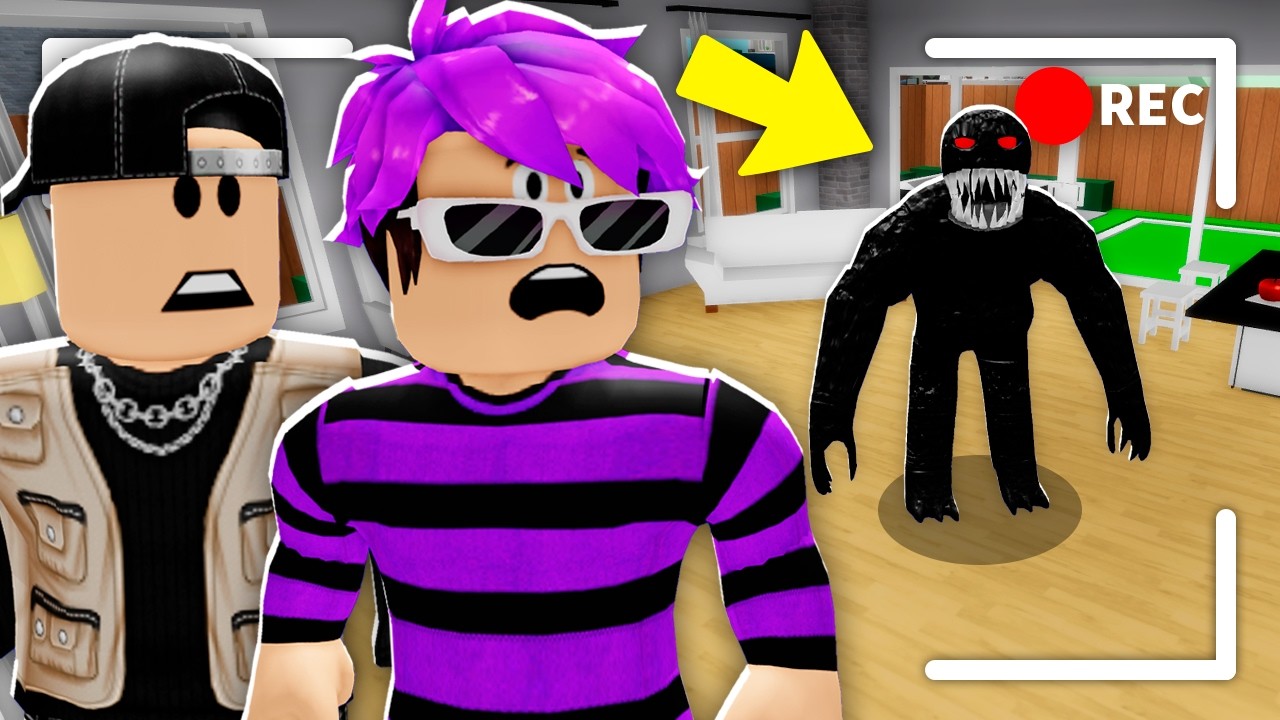 WE CAPTURED A MONSTER ON OUR CAMERA.. (Brookhaven)