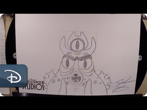 How-To Draw Fred From 'Big Hero 6' | Disney's Hollywood Studios