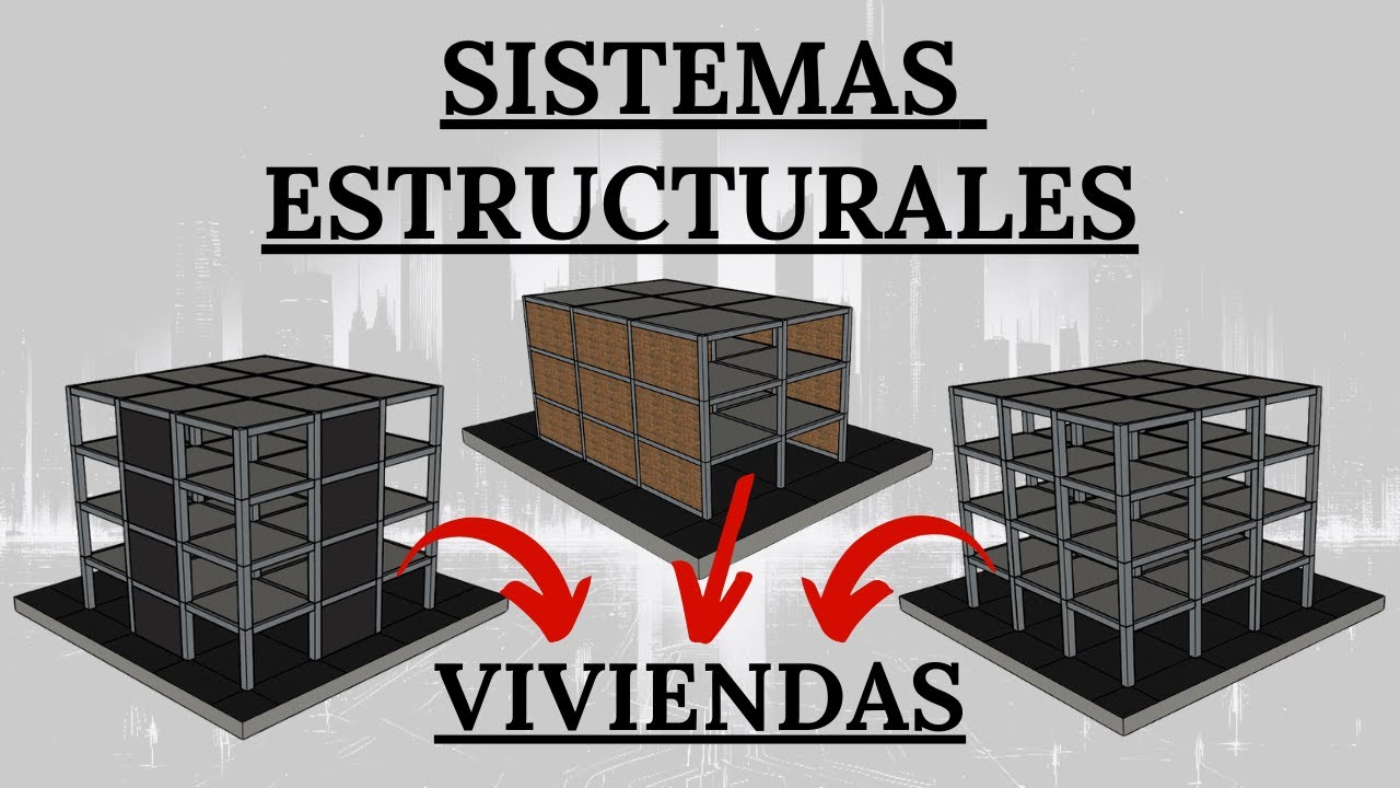 Tipos de Sistemas Estructurales  || Edificaciones de Viviendas
