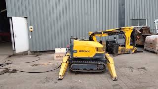 Brokk 170 demolition robot exavator bagger remote contro tracked ...