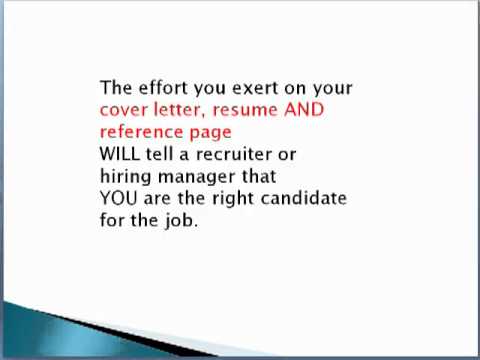 Professional Reference Pages