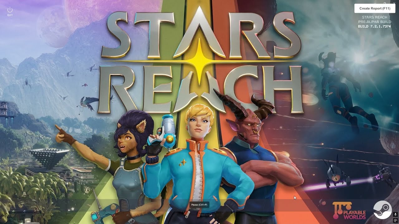 Stars Reach   pre-alpha playtest