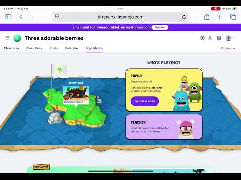 Creating dojo islands