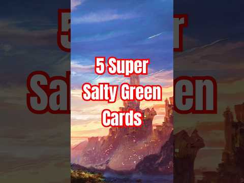 5 Super Salty Green Cards in Commander #mtgcommander #magicthegathering #mtg #commander #shorts